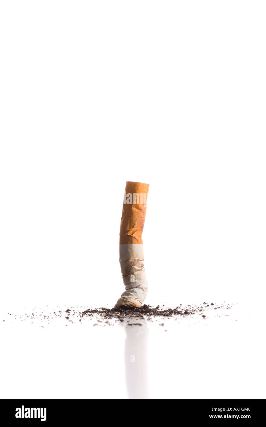 Stubbed out cigarette hi-res stock photography and images - Alamy