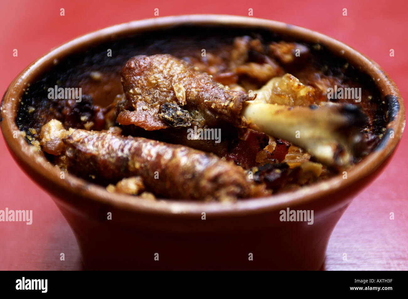 Carcassonne the local specialty called Cassoulet Stock Photo - Alamy