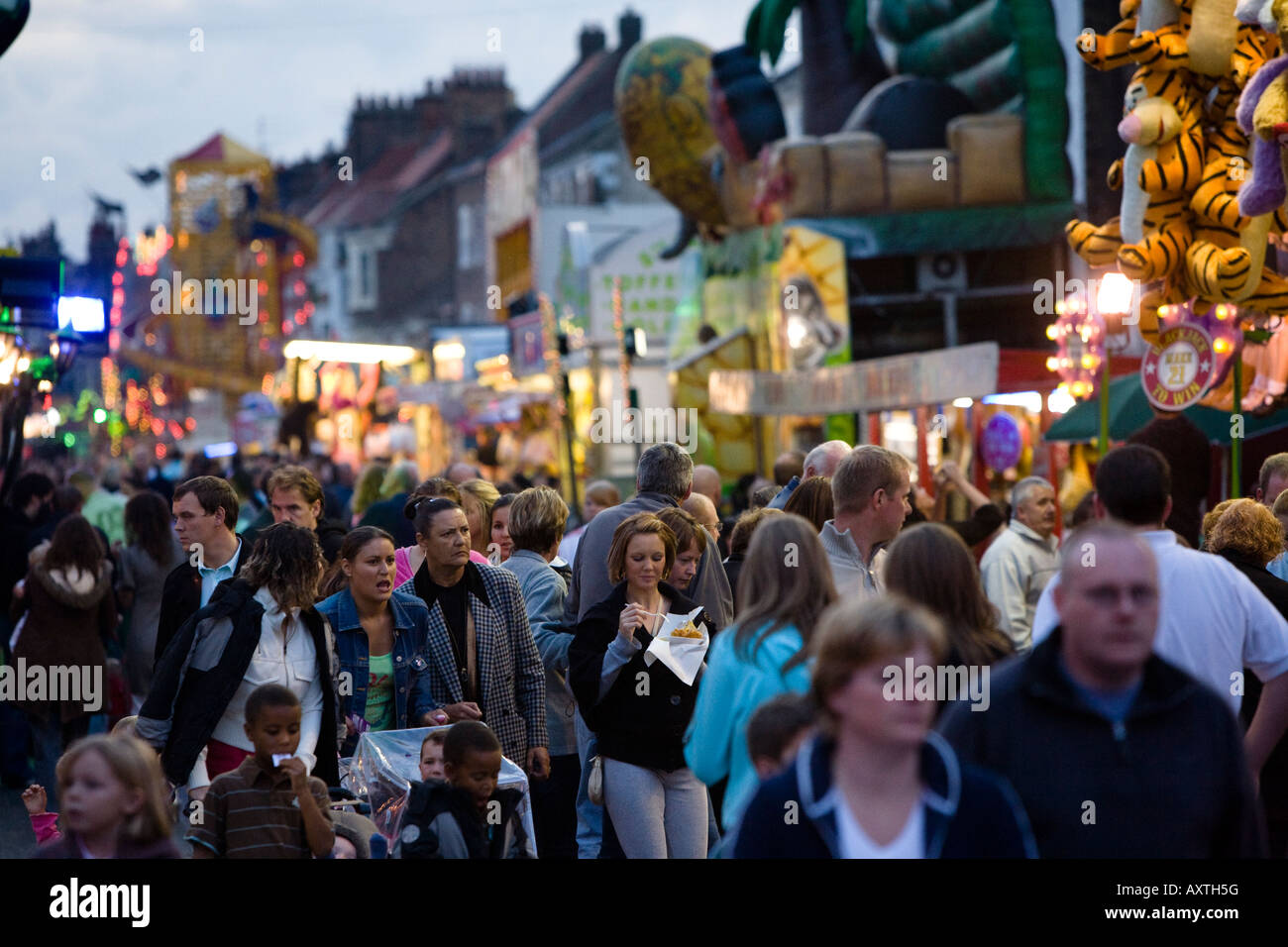 Stokesley September Fair North Yorkshire Stock Photo - Alamy