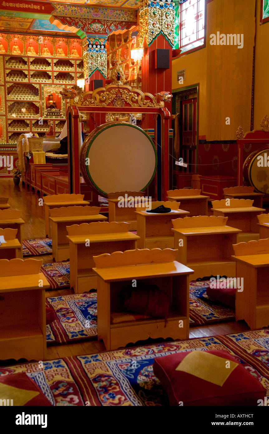 Buddhist Temple at the Kagyu Samye Ling Monastery and Tibetan Centre ...
