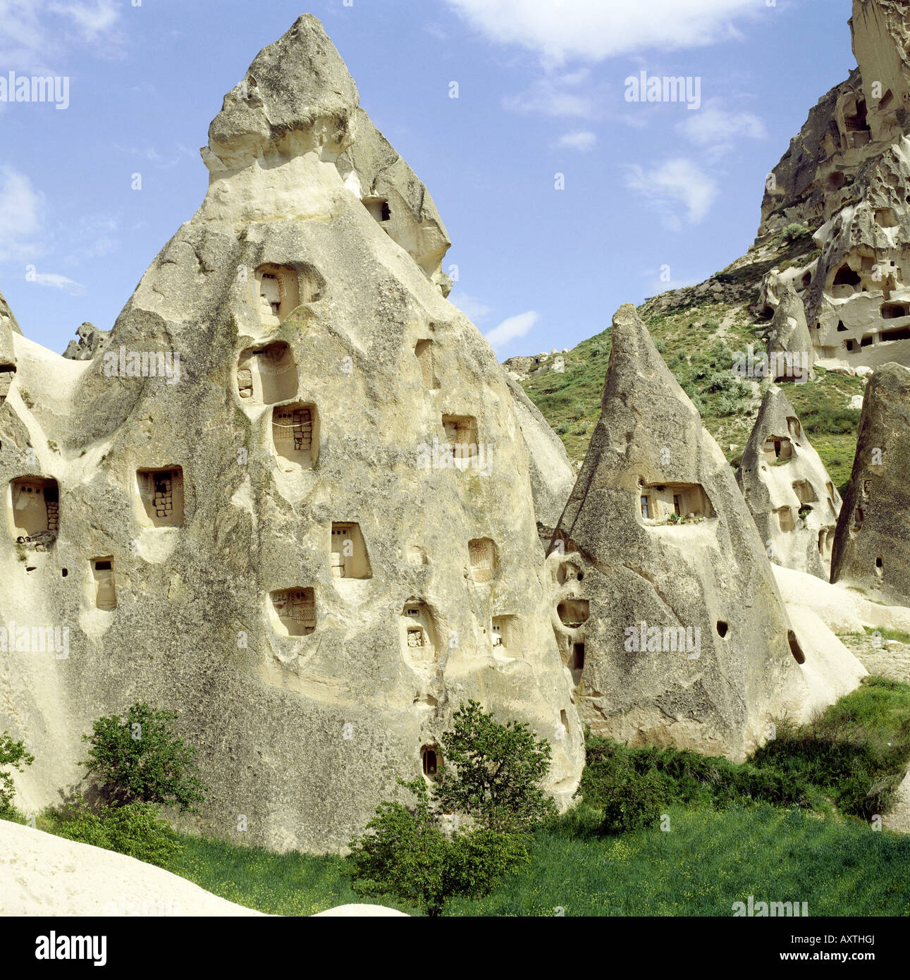 geography / travel, Turkey, Goereme, landscape, landscapes with tufa ...