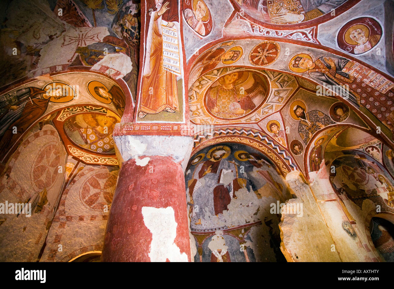 Goreme Open Air Museum, Elmali (Apple) Church, 11th century, Cappadocia ...