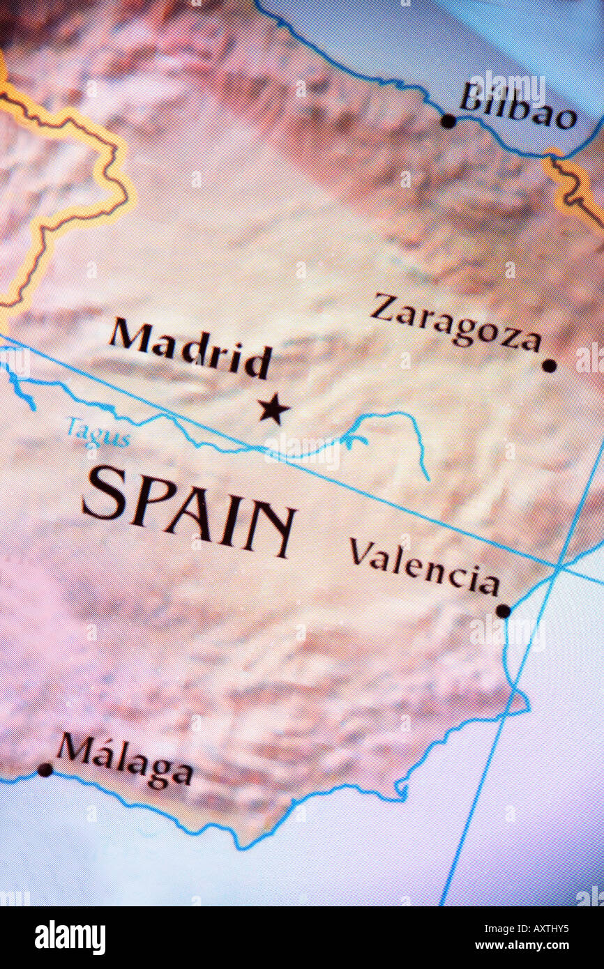 Ebro River Europe Map