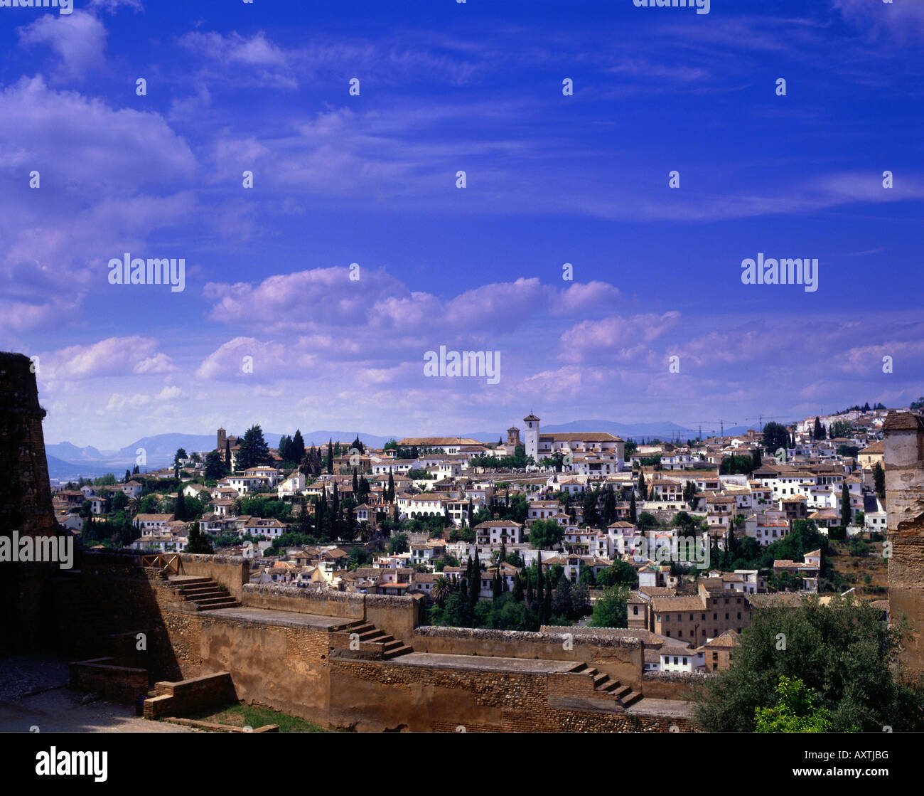 geography / travel, Spain, Granada, overview, overviews, view, UNESCO ...
