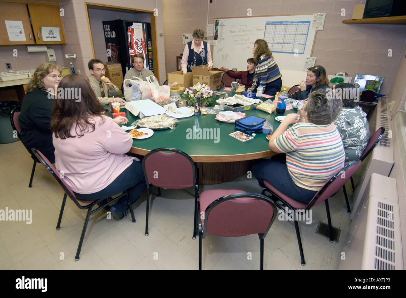Group Of Teachers Meeting