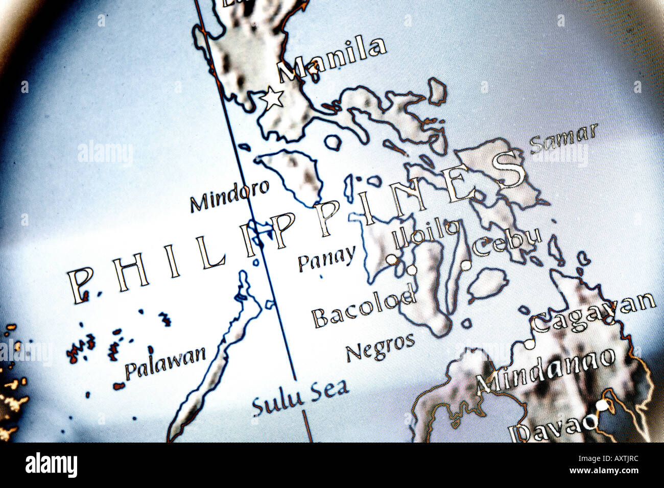 Philippine Islands On World Map