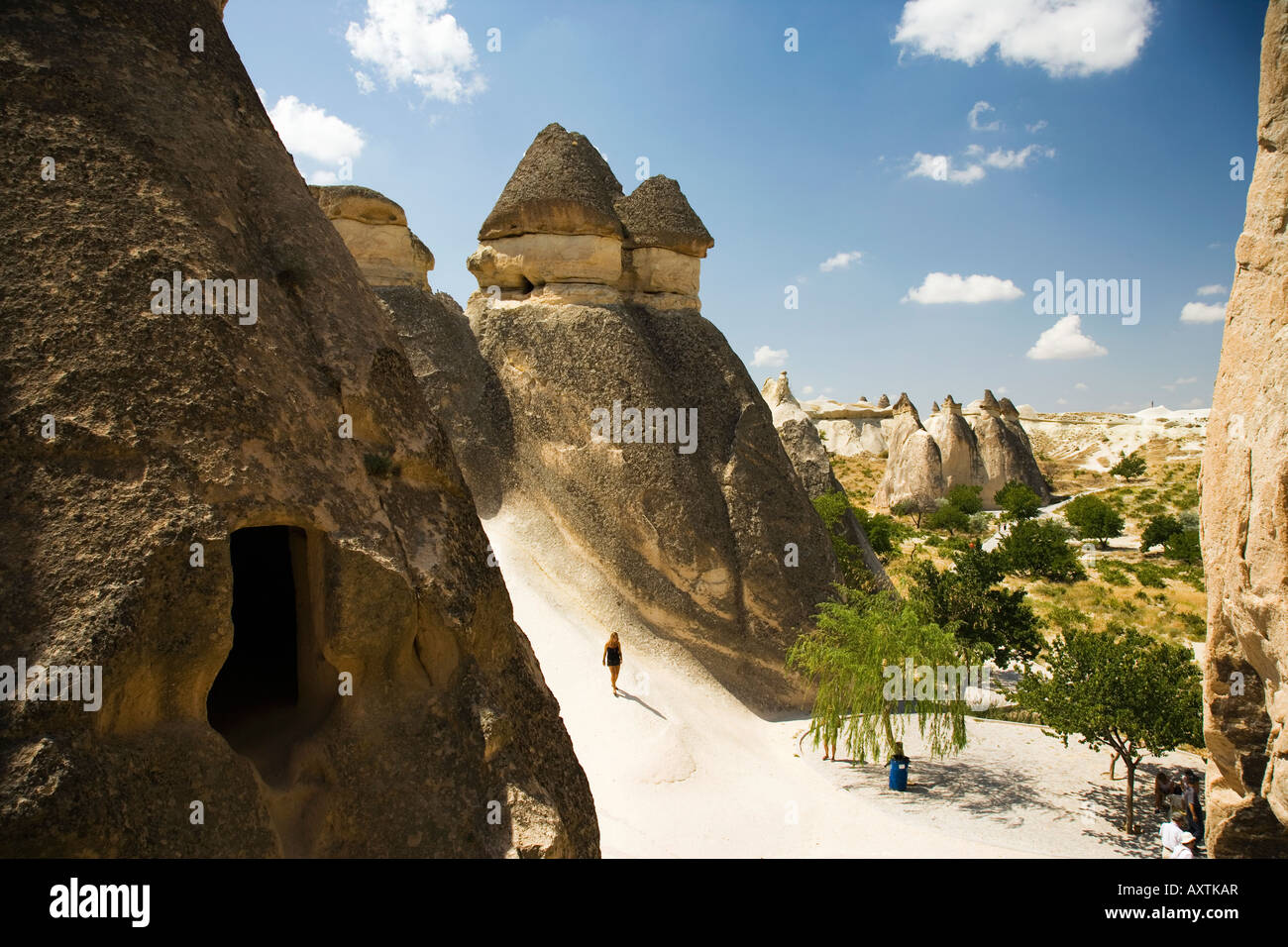 Pasabag fairy chimneys, Zelve valley, Cappadocia, Turkey Stock Photo ...