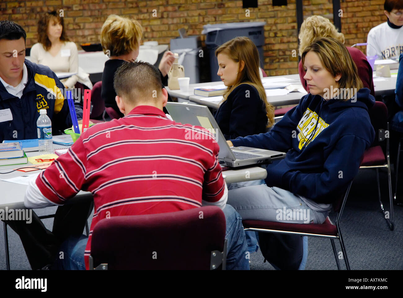 Seminar of training public school teachers Stock Photo - Alamy