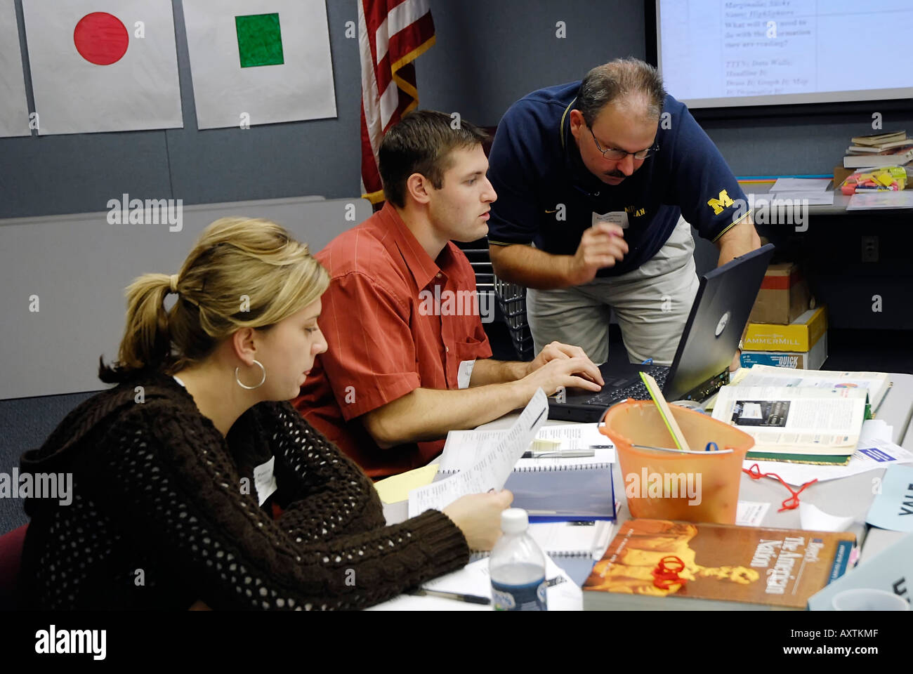 Seminar of training public school teachers Stock Photo - Alamy