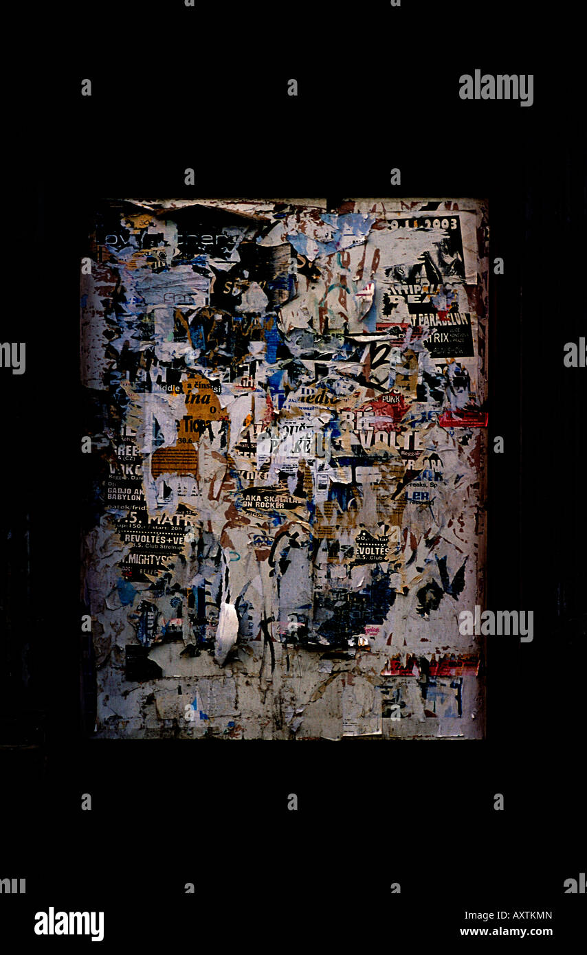 Ripped poster hi-res stock photography and images - Alamy