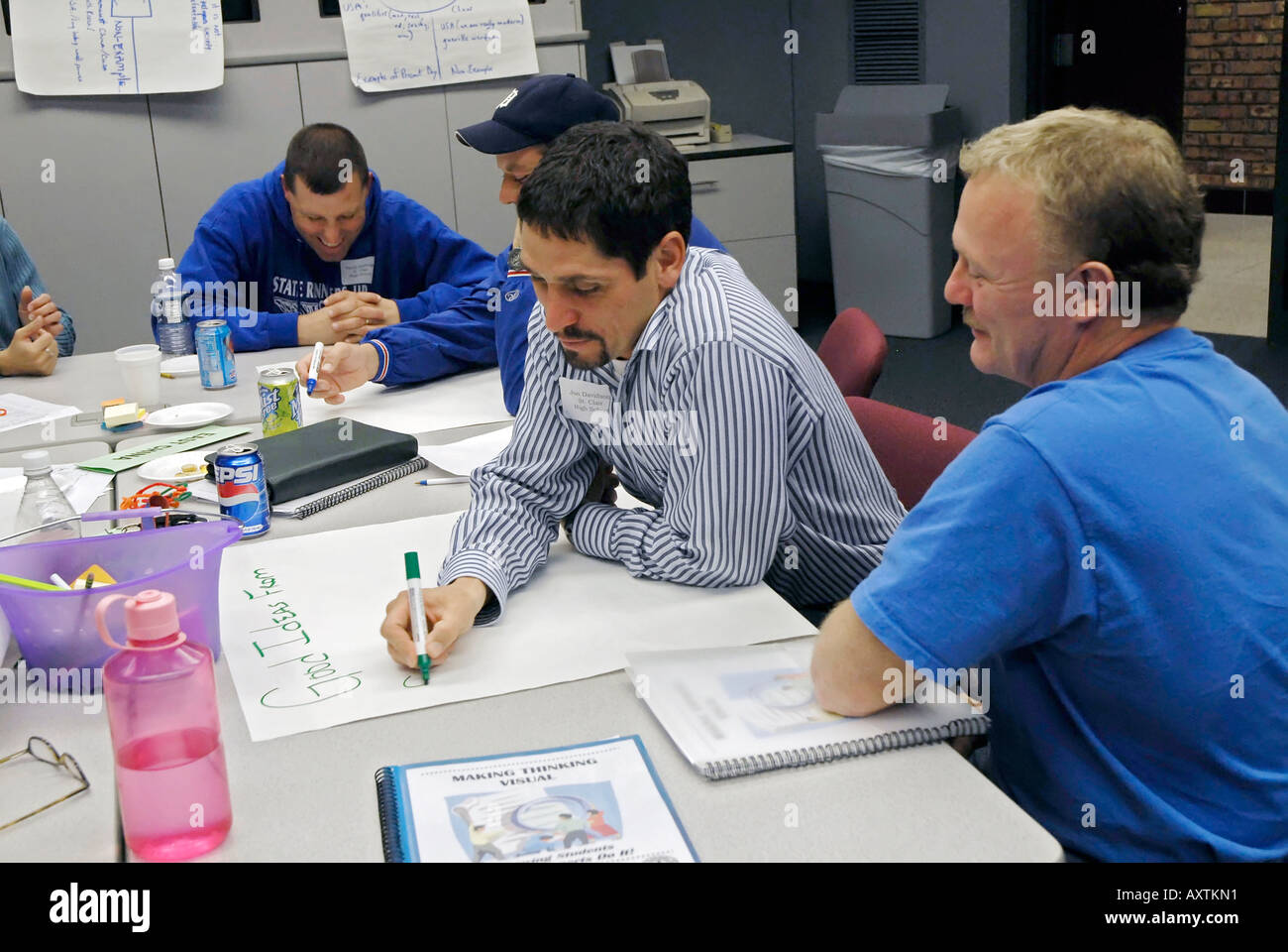 Teachers meeting classroom hi-res stock photography and images - Alamy