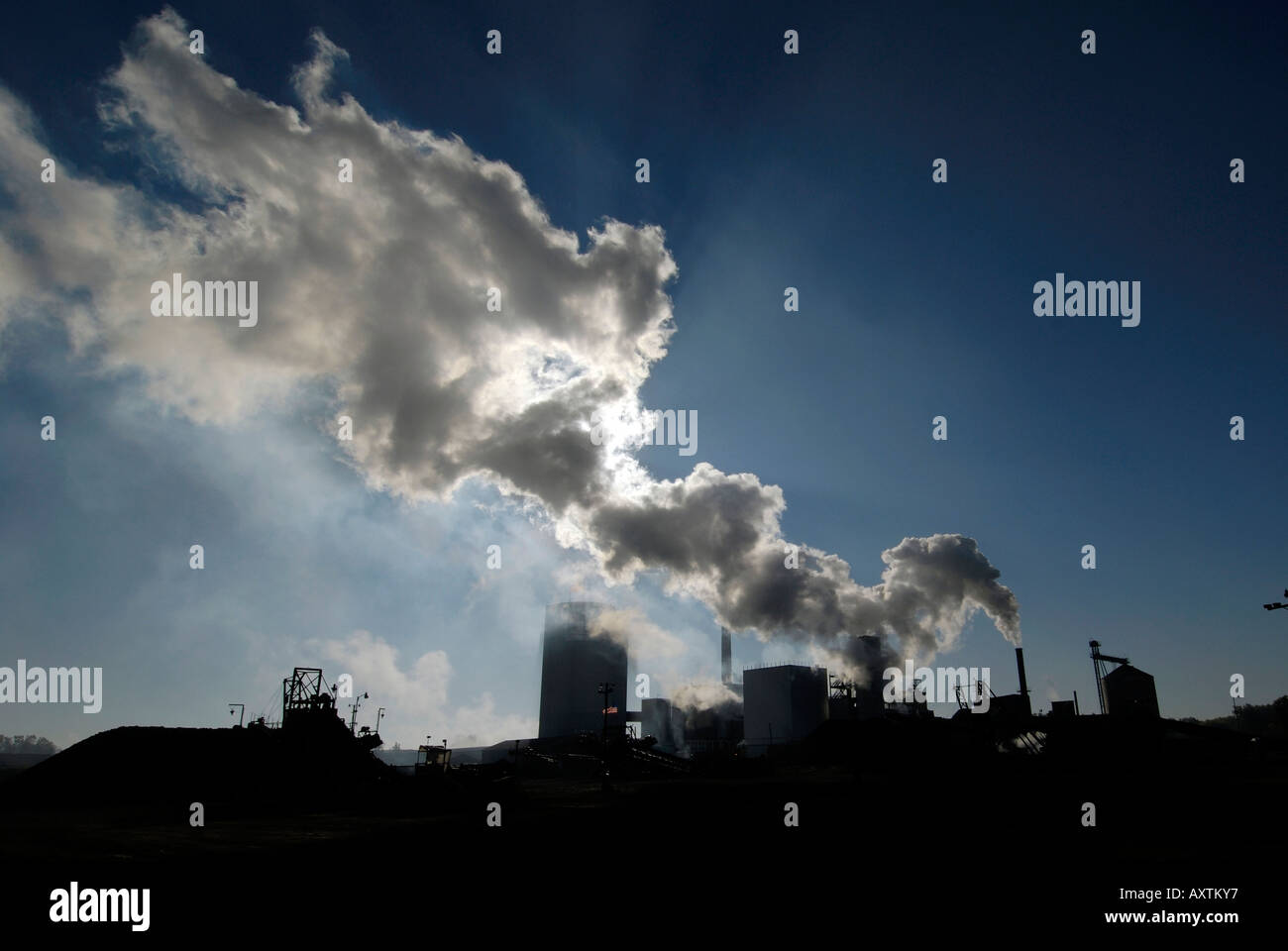 Serious air pollution from the chemical valley in sarnia ontario canada ...