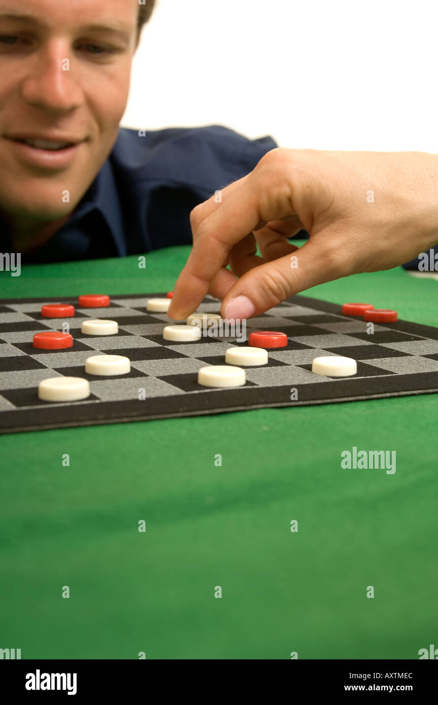 Checkers pawns hi-res stock photography and images - Alamy