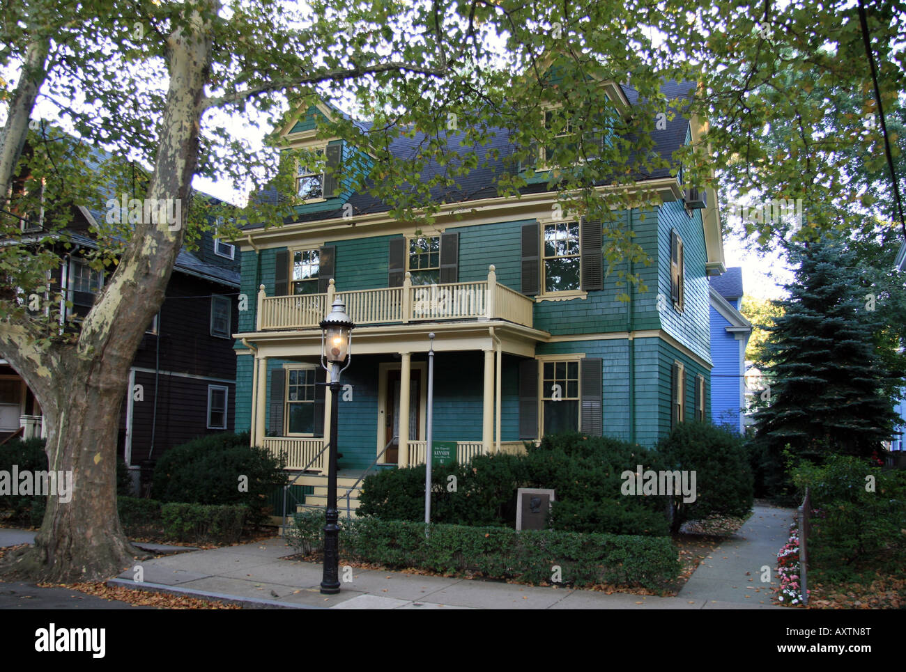 The birthplace of John F Kennedy, 83 Beals Street, Brookline, Boston ...