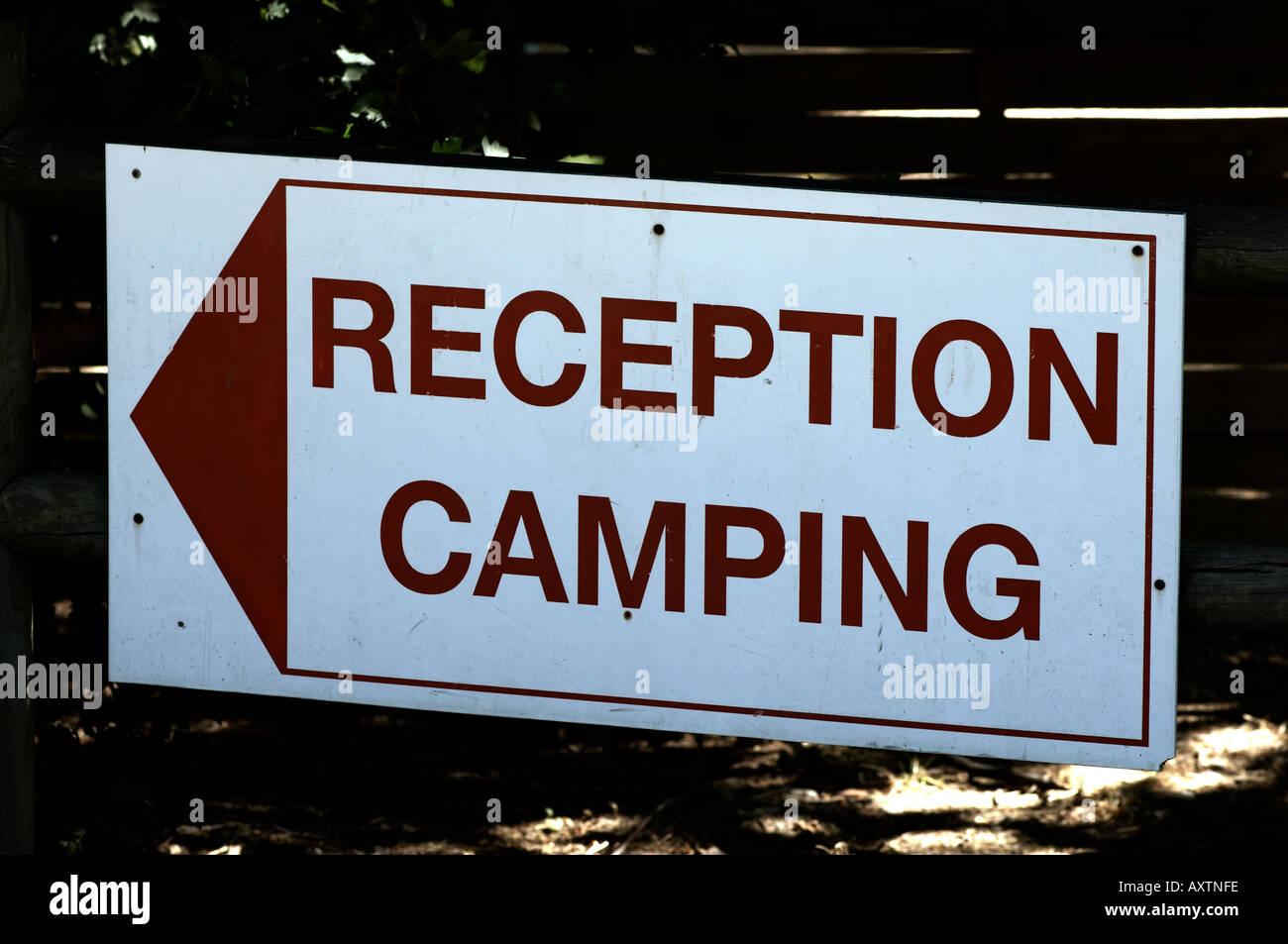 Camping reception hi-res stock photography and images - Alamy