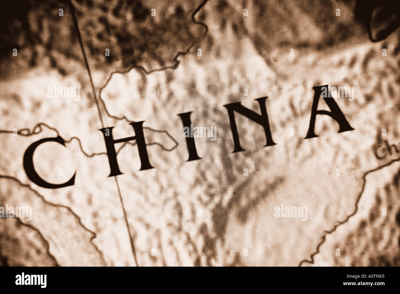 Geopolitical map china hi-res stock photography and images - Alamy