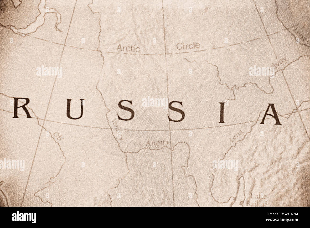 Global map of russia hi-res stock photography and images - Alamy