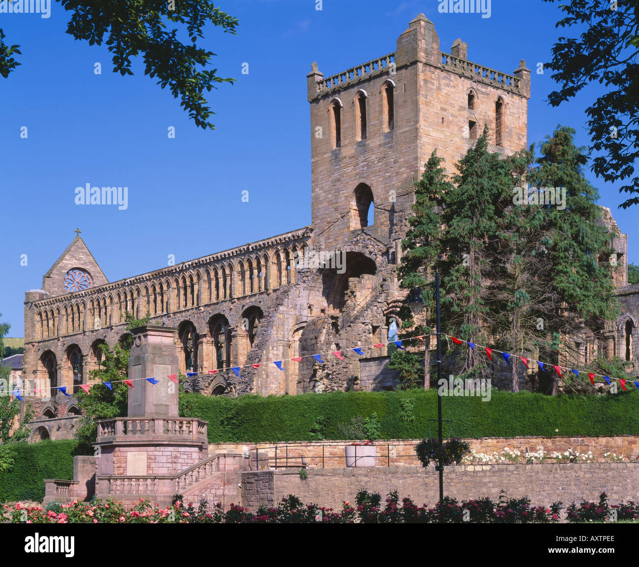 Jedburgh Abbey, Scottish Borders, Scotland, UK Stock Photo - Alamy