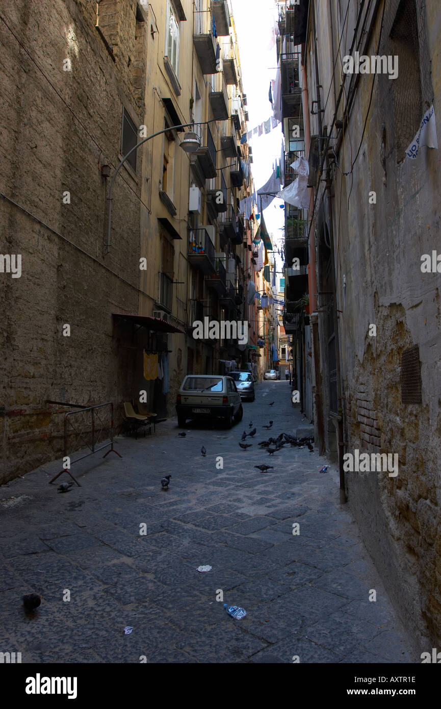 Streets of Naples Stock Photo - Alamy