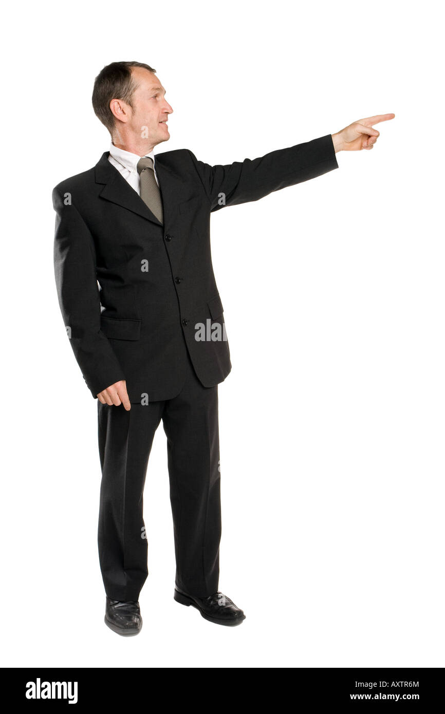 Man choose right way Cut Out Stock Images & Pictures - Alamy