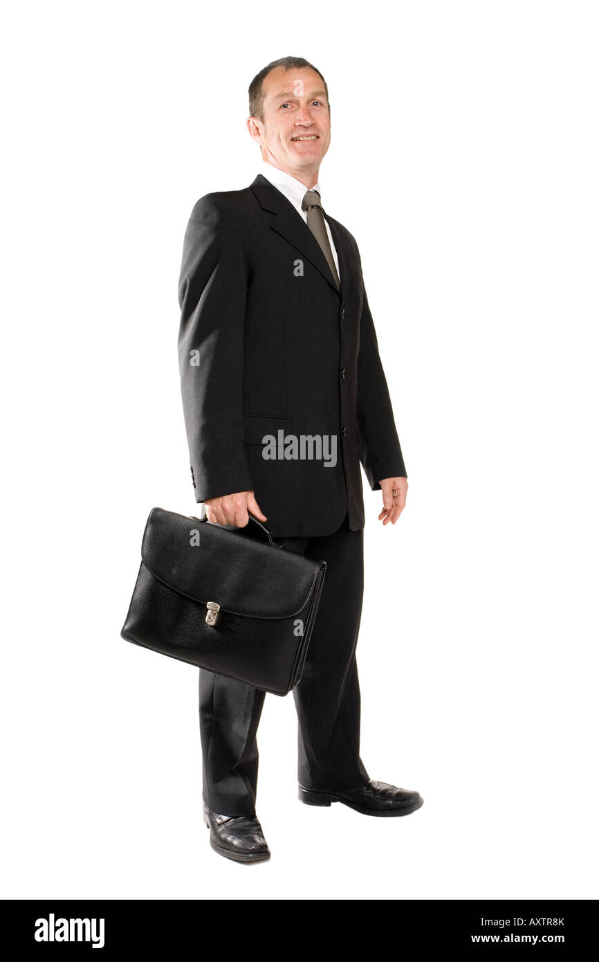 Man holding briefcase hi-res stock photography and images - Alamy
