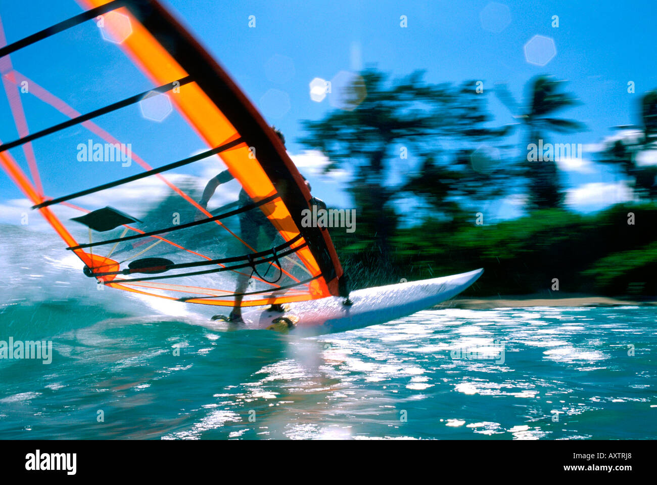 Windsurfing person standing on hi-res stock photography and images - Alamy