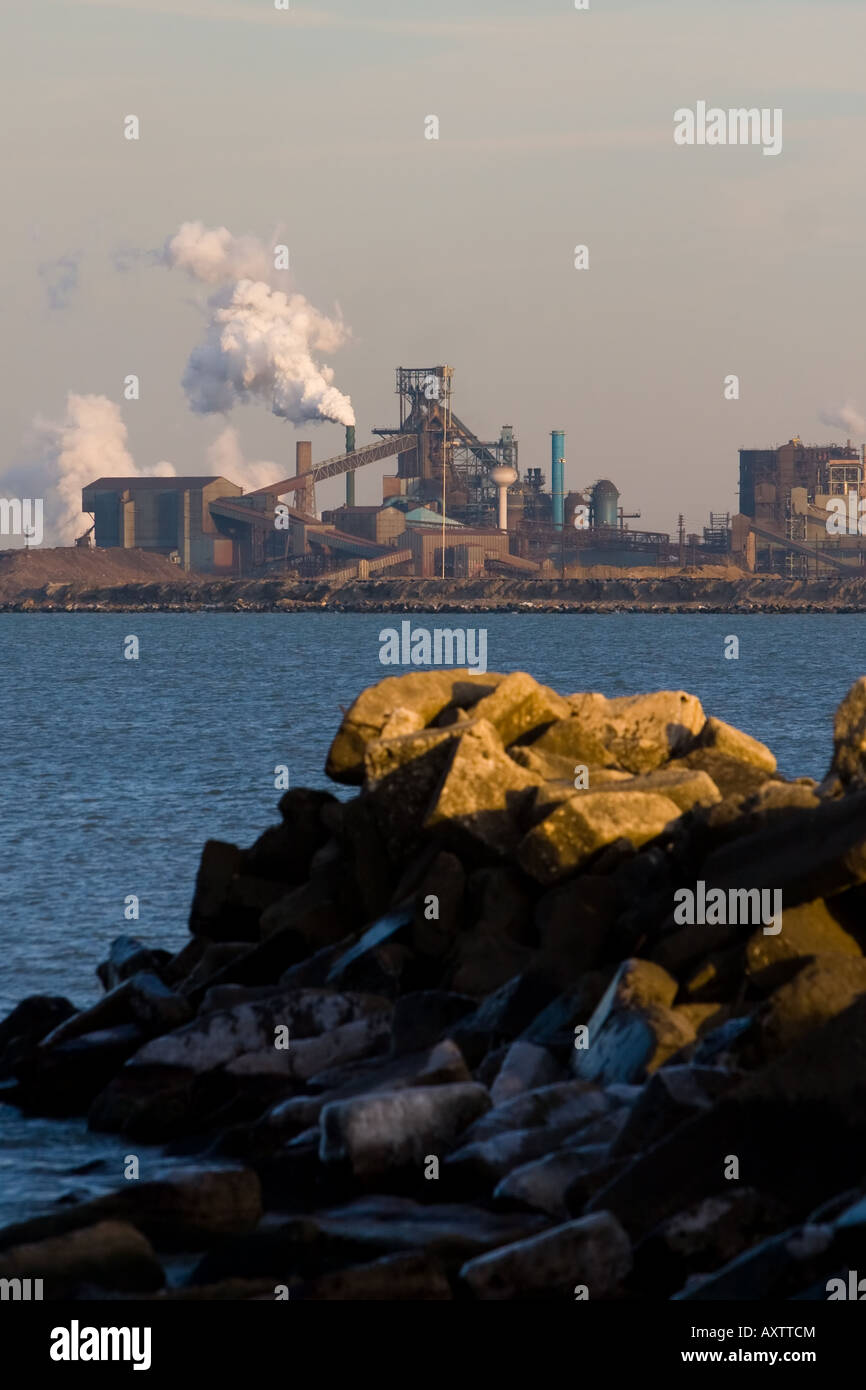 Gary indiana steel mill hi-res stock photography and images - Alamy