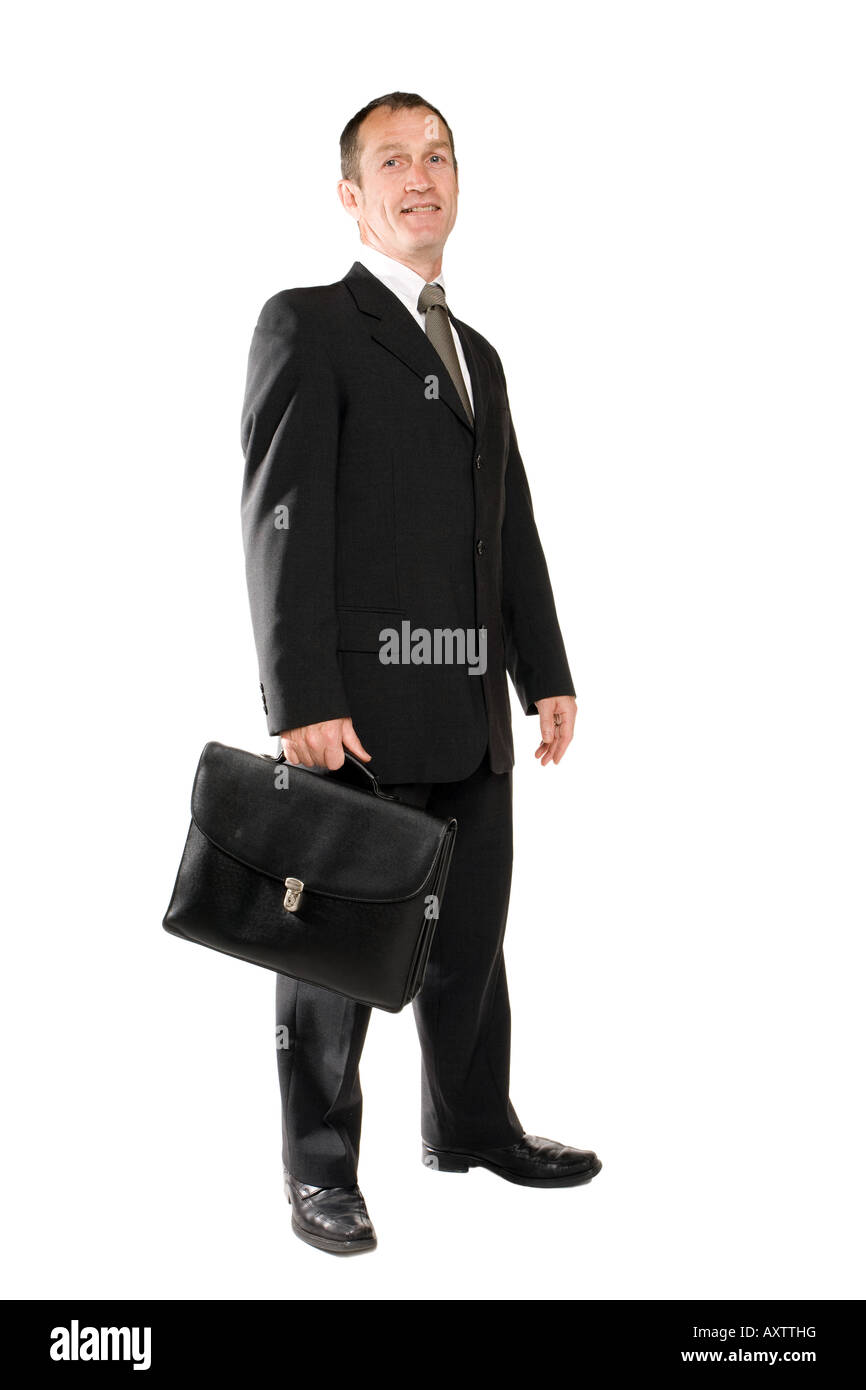 Office Man With Briefcase