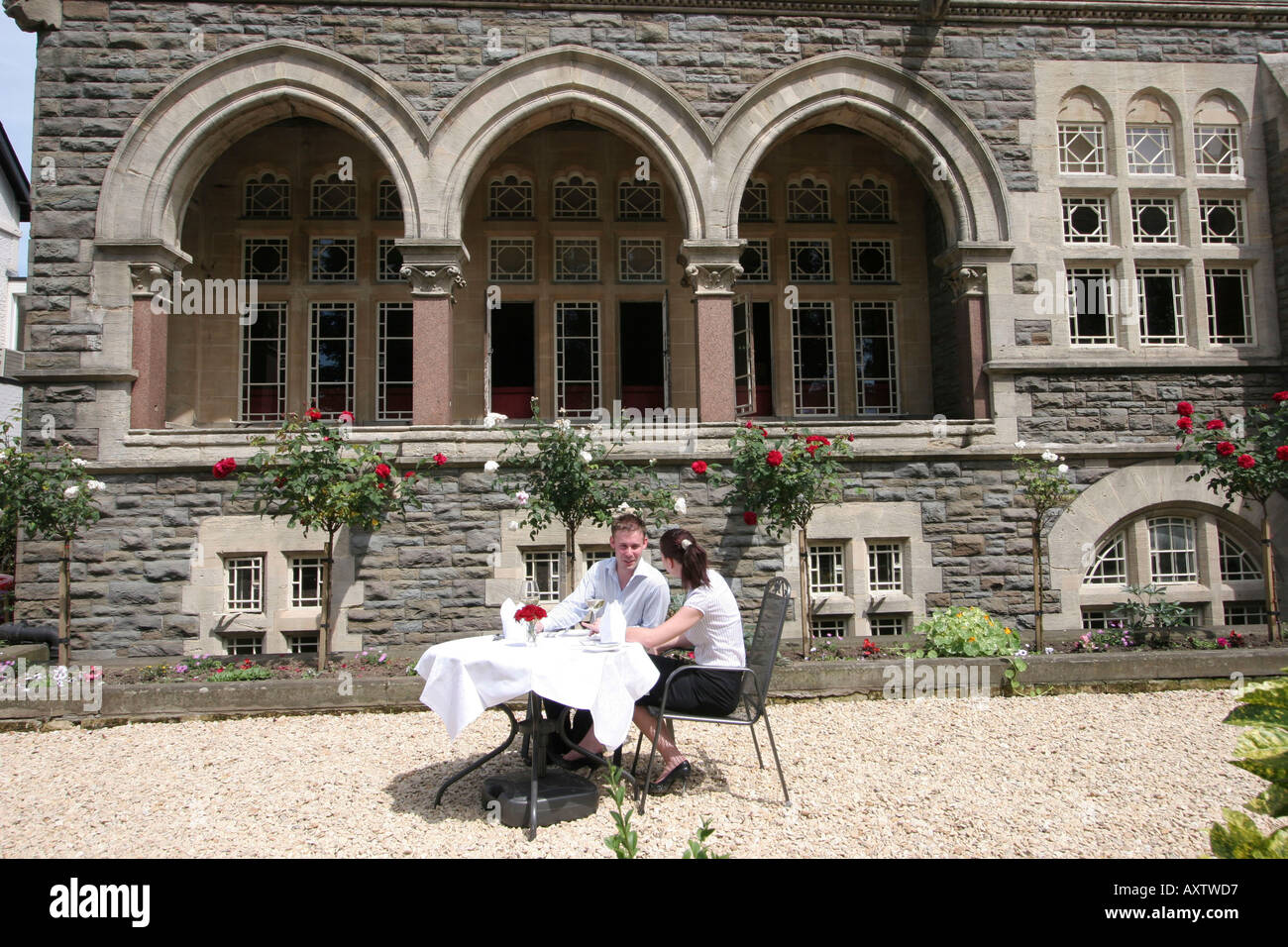 Dining Outdoors Park House Club Park Place Cardiff City Centre South ...