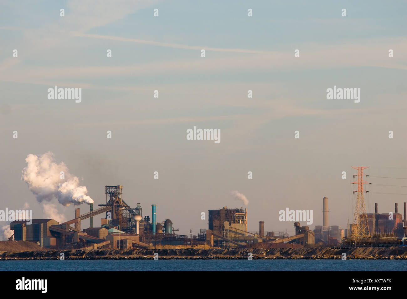 Gary indiana steel mill hi-res stock photography and images - Alamy