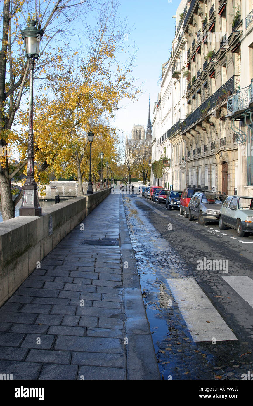 Paris Street Scene Stock Photo - Alamy