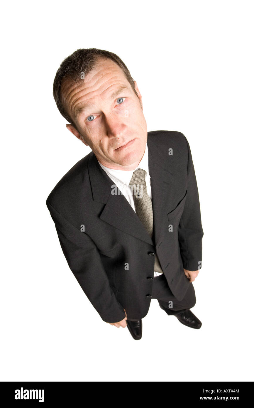 Bored guy in business suit hi-res stock photography and images - Alamy