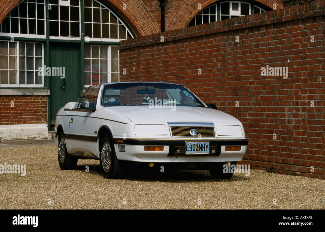Chrysler Le Baron Convertible Coupe of 1988 Stock Photo - Alamy