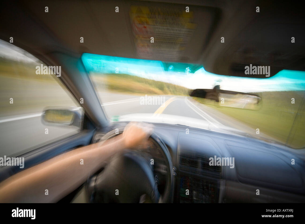 View drivers perspective inside vehicle hi-res stock photography and ...