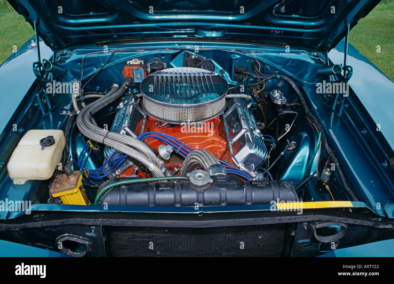 Dodge Charger of 1968 440ci Stock Photo - Alamy