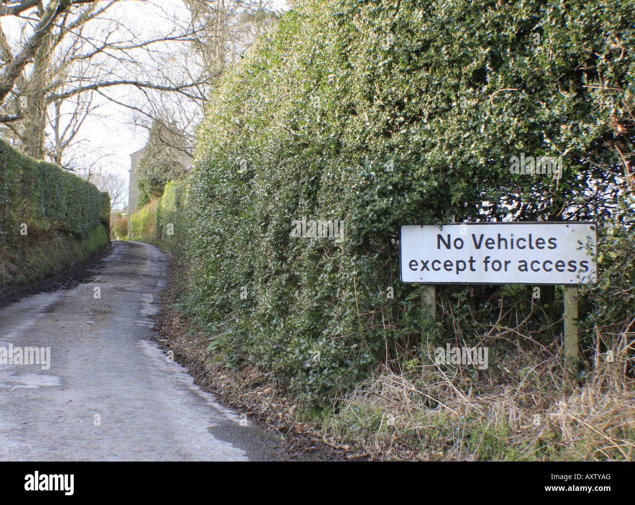 Except for access sign hi-res stock photography and images - Alamy