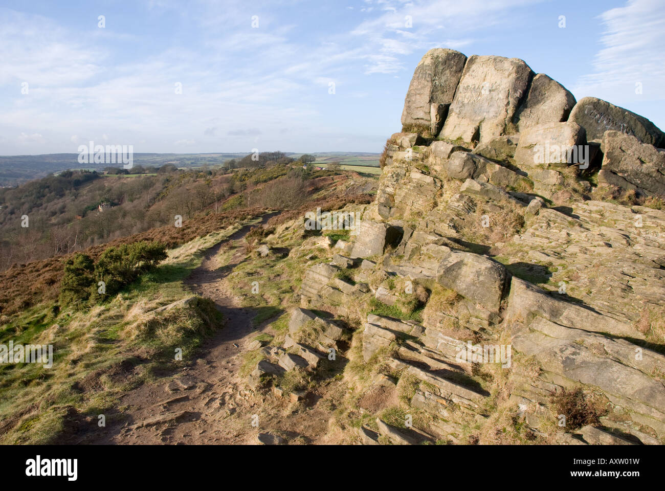 Ashover rock peak district derbyshire hi-res stock photography and ...