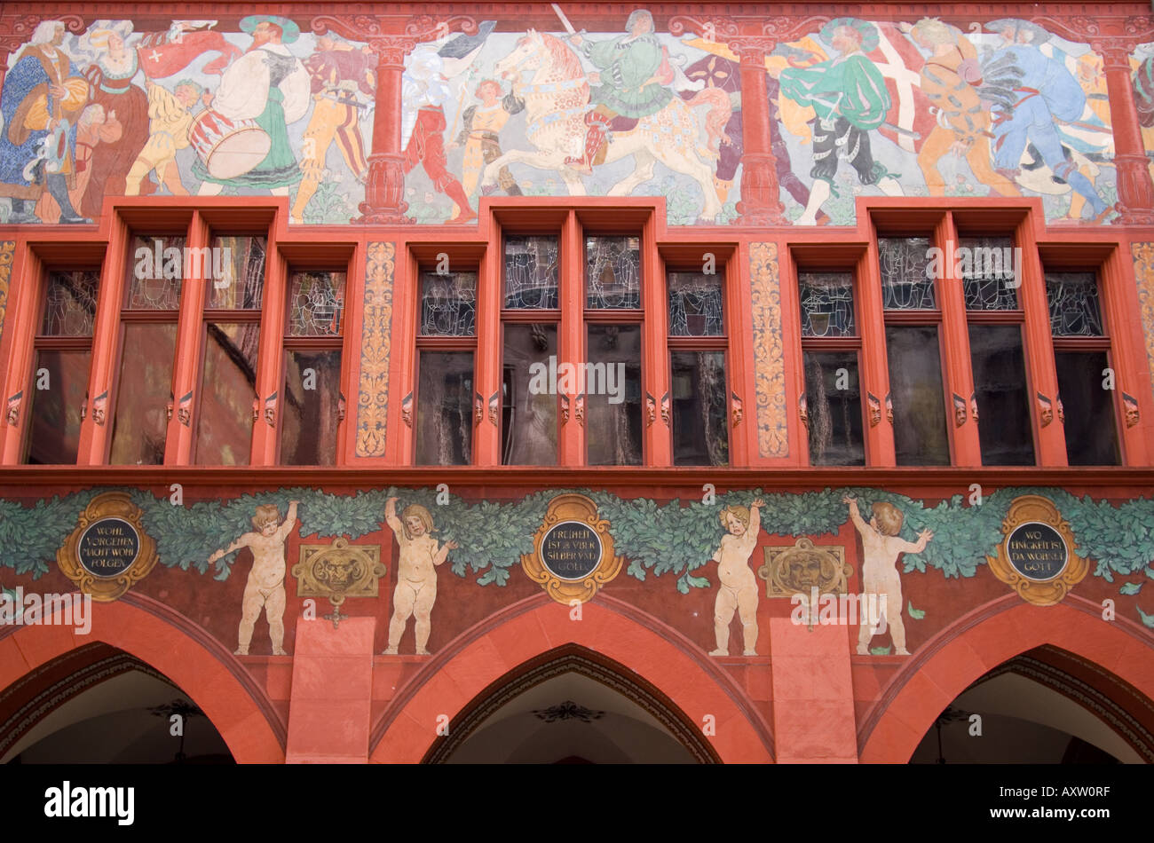 Switzerland basel marktplatz market square hi-res stock photography and ...
