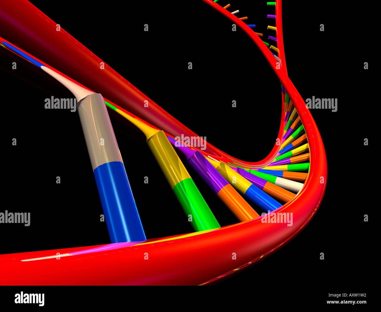 Splicing black background hi-res stock photography and images - Alamy