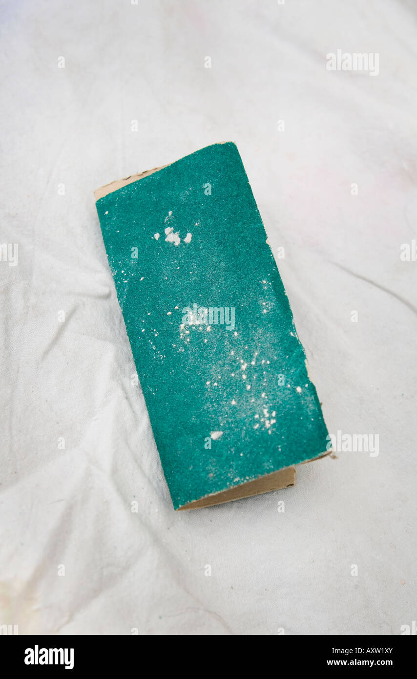 Worn sand paper hi-res stock photography and images - Alamy