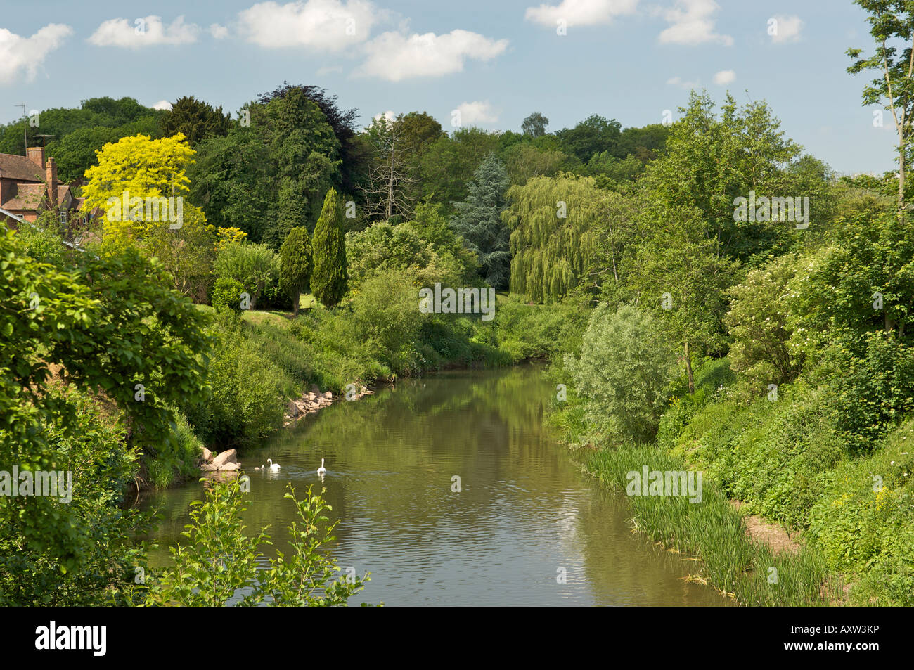 River teme worcestershire hi-res stock photography and images - Alamy