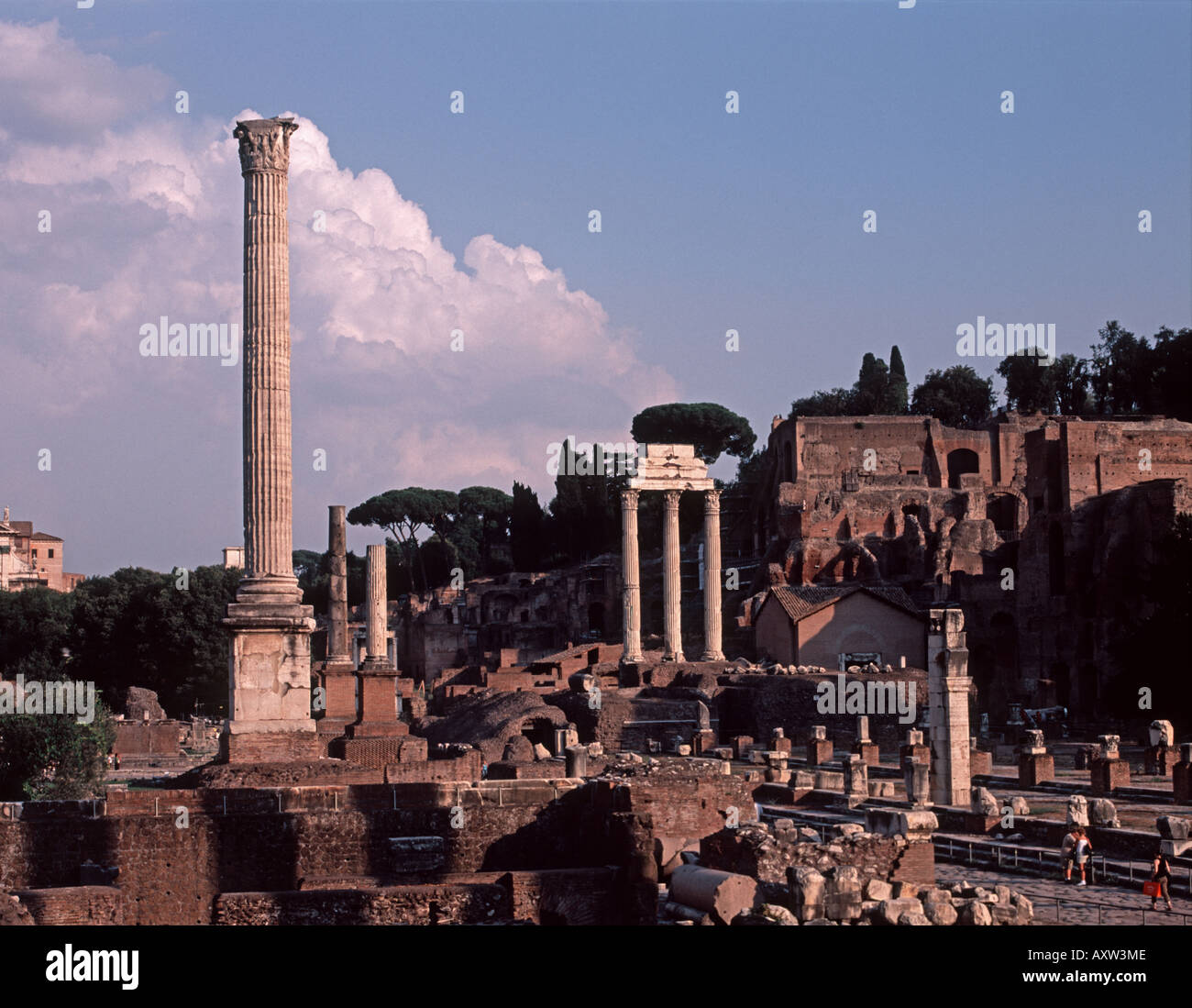 The Forum Romanum in Rome Stock Photo - Alamy