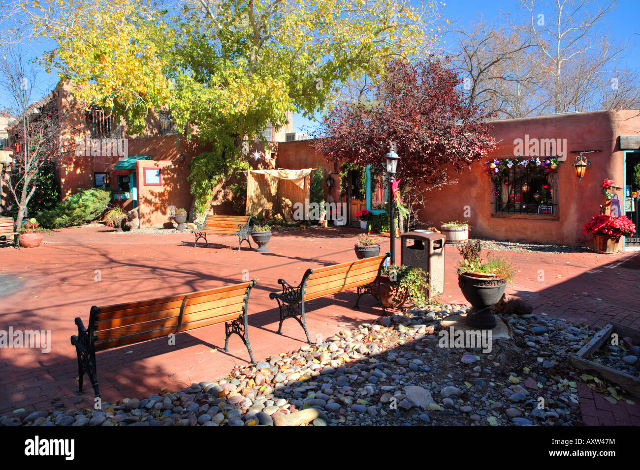 OLD TOWN IN ALBUQUERQUE NEW MEXICO USA IN LATE FALL Stock Photo - Alamy