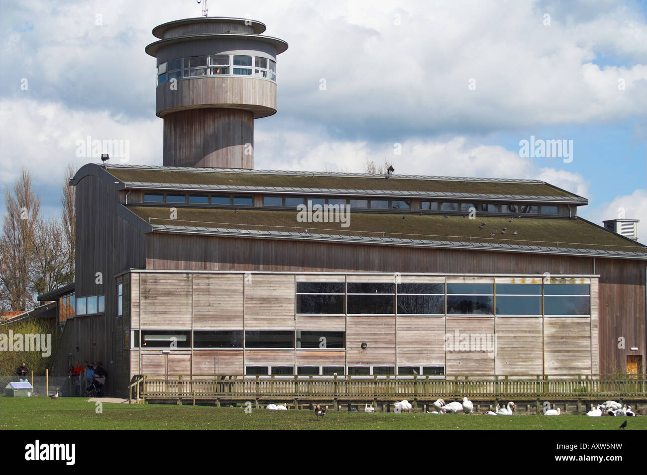 Slimbridge wwt tower hi-res stock photography and images - Alamy