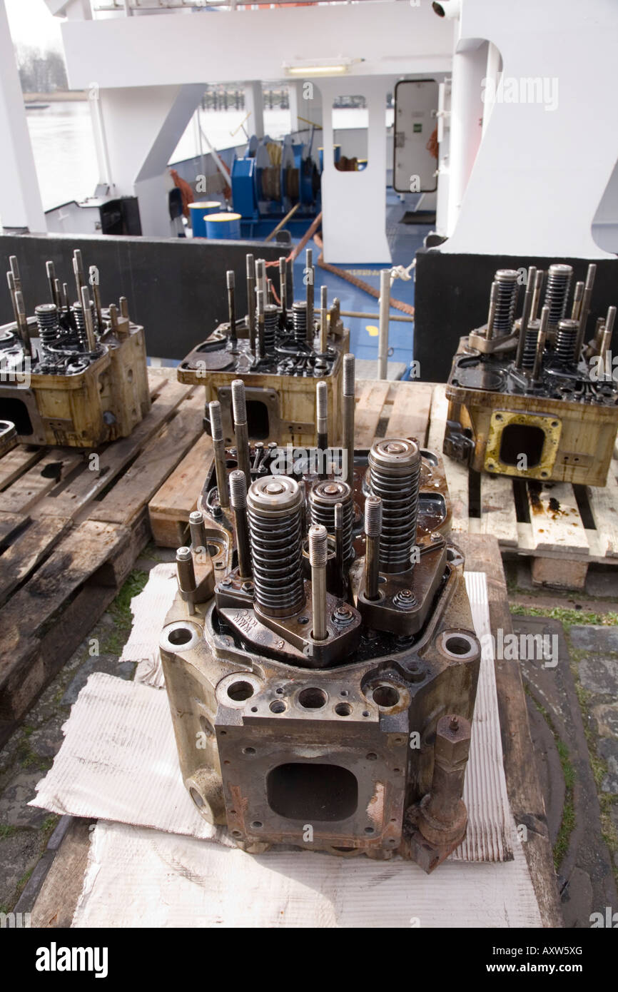 Diesel engine parts from the ship: 'The Conger' registered port St John ...