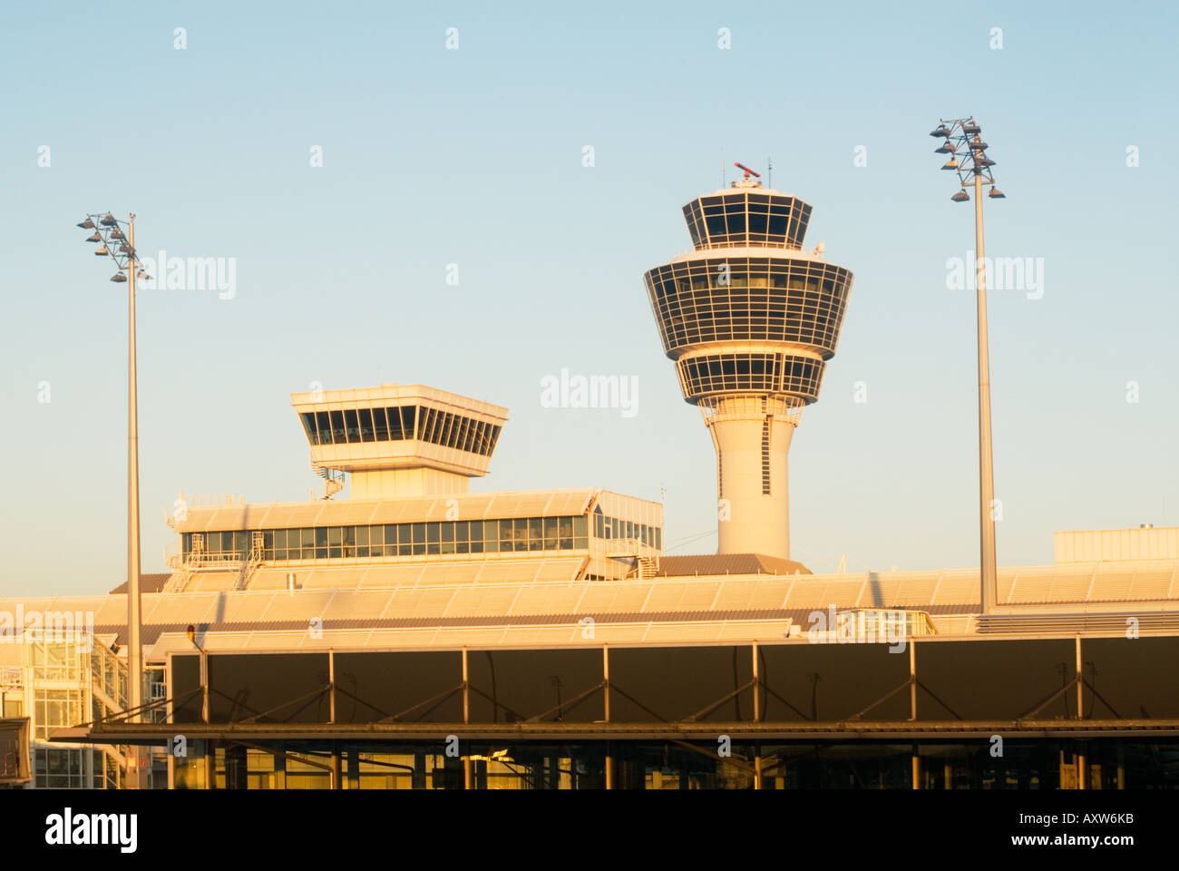 TERMINAL 2 II Munich MUC Airport Franz Josef Strauss building Munich ...