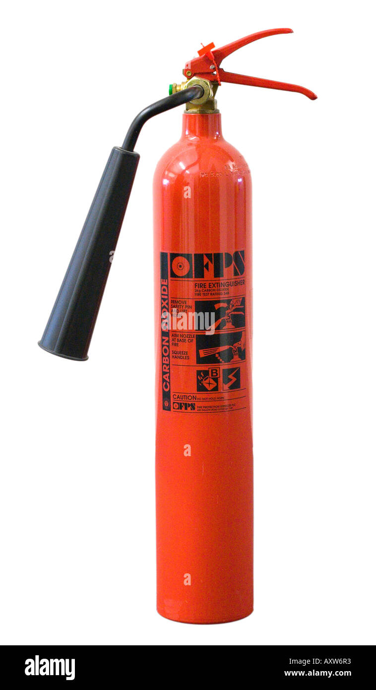 Carbon dioxide fire extinguisher hi-res stock photography and images ...