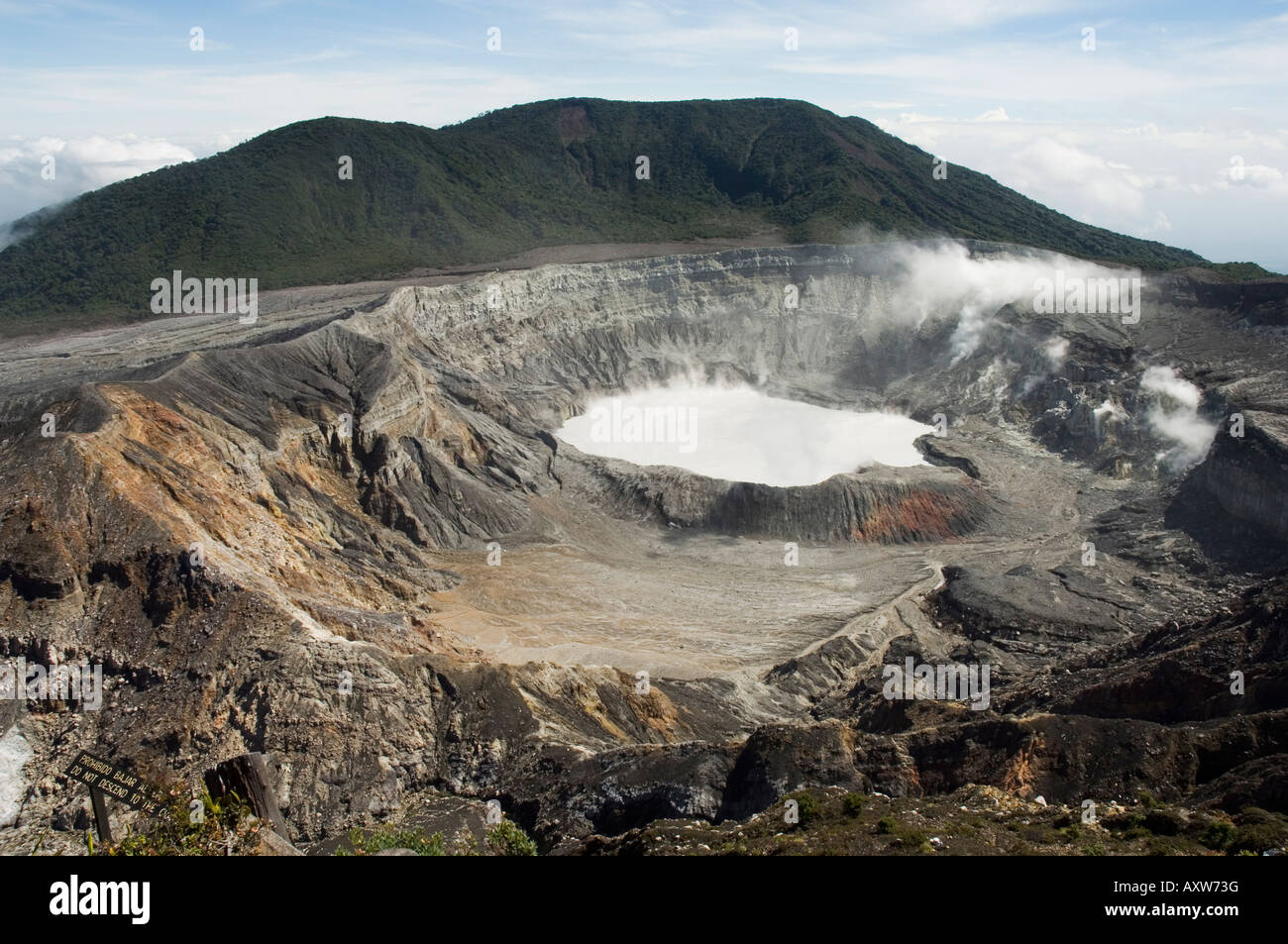 Poas Volcano, Poas National Park, Costa Rica Stock Photo - Alamy
