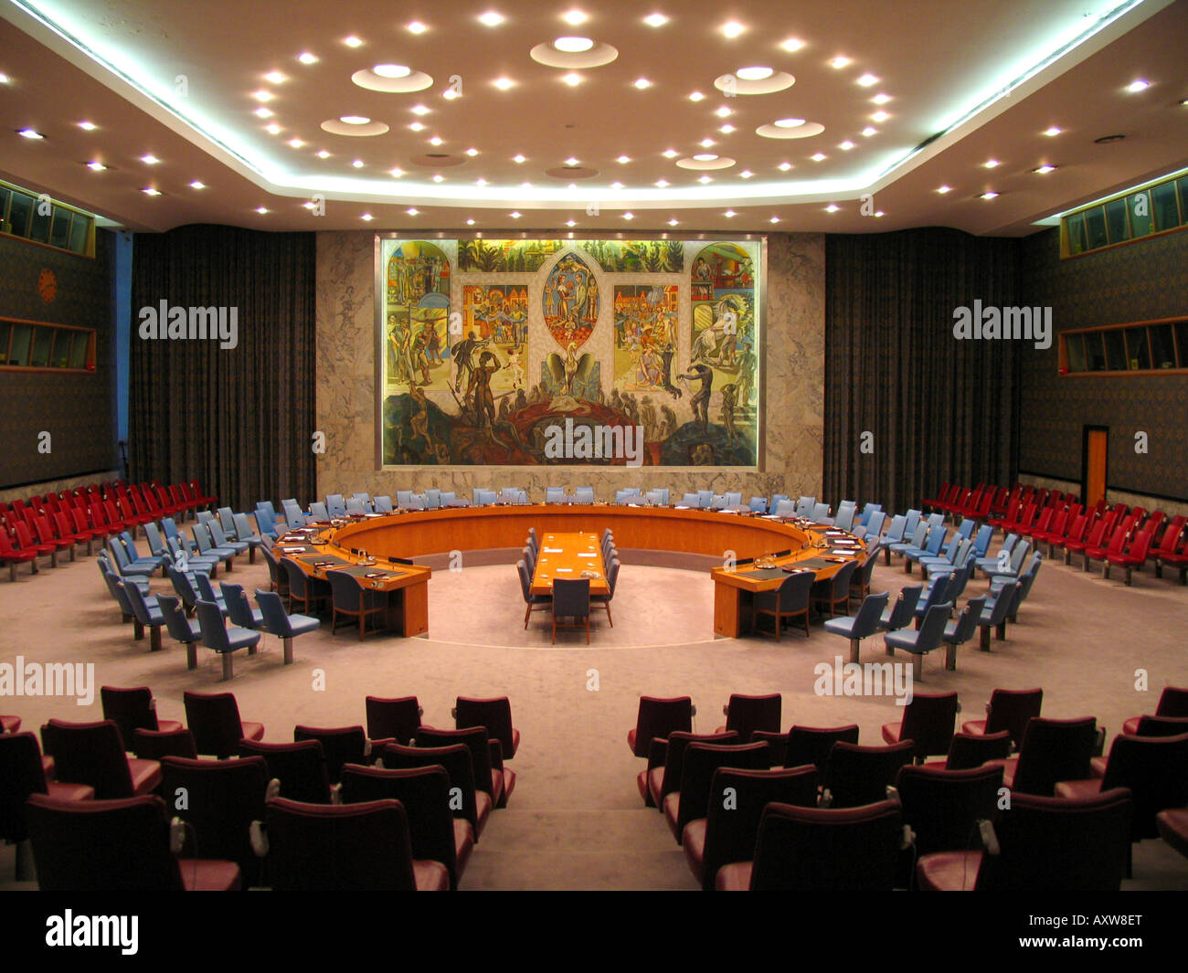 United Nations Security Council, USA, Manhattan, New York Stock Photo ...