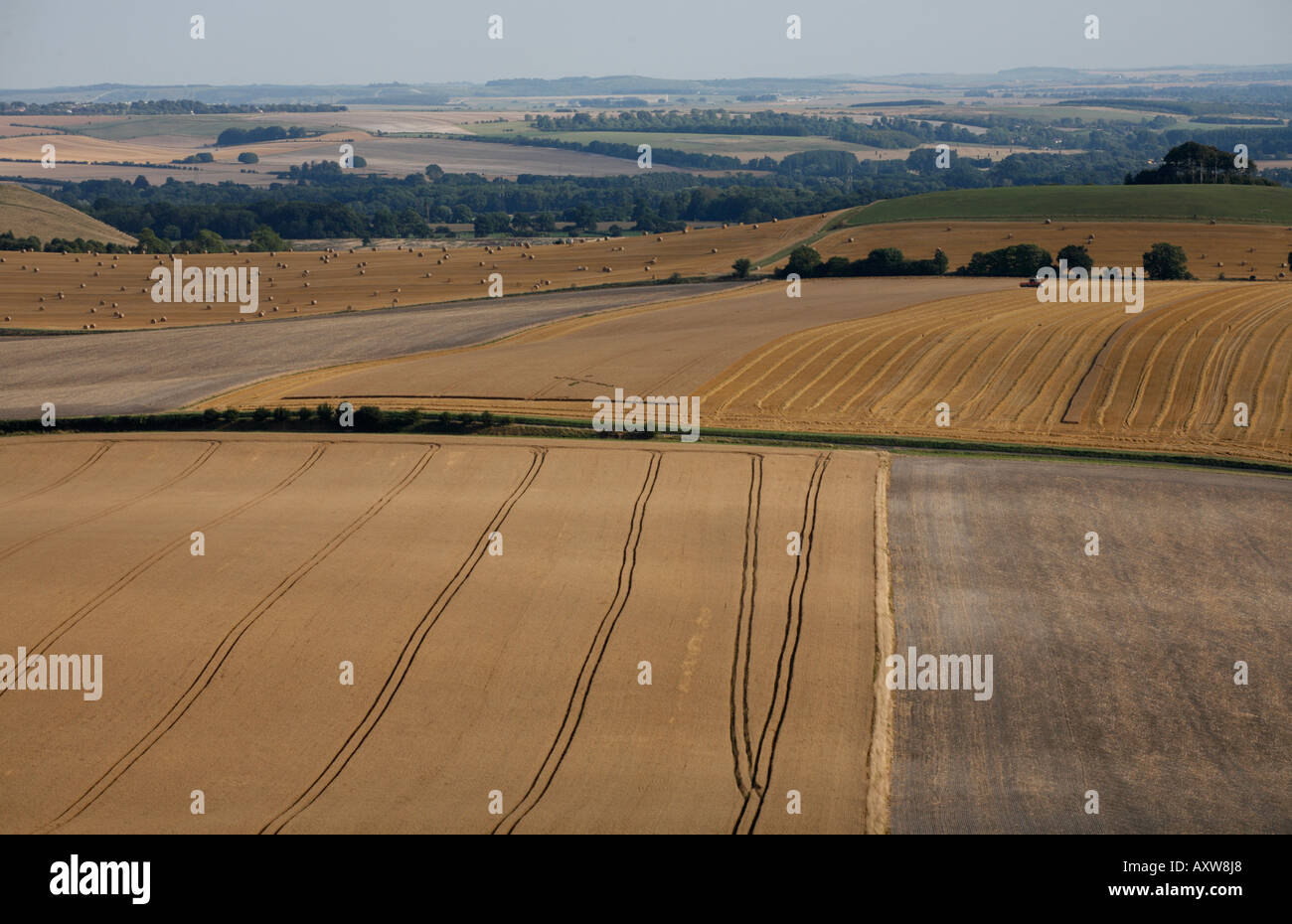 Harvest pewsey vale hi-res stock photography and images - Alamy